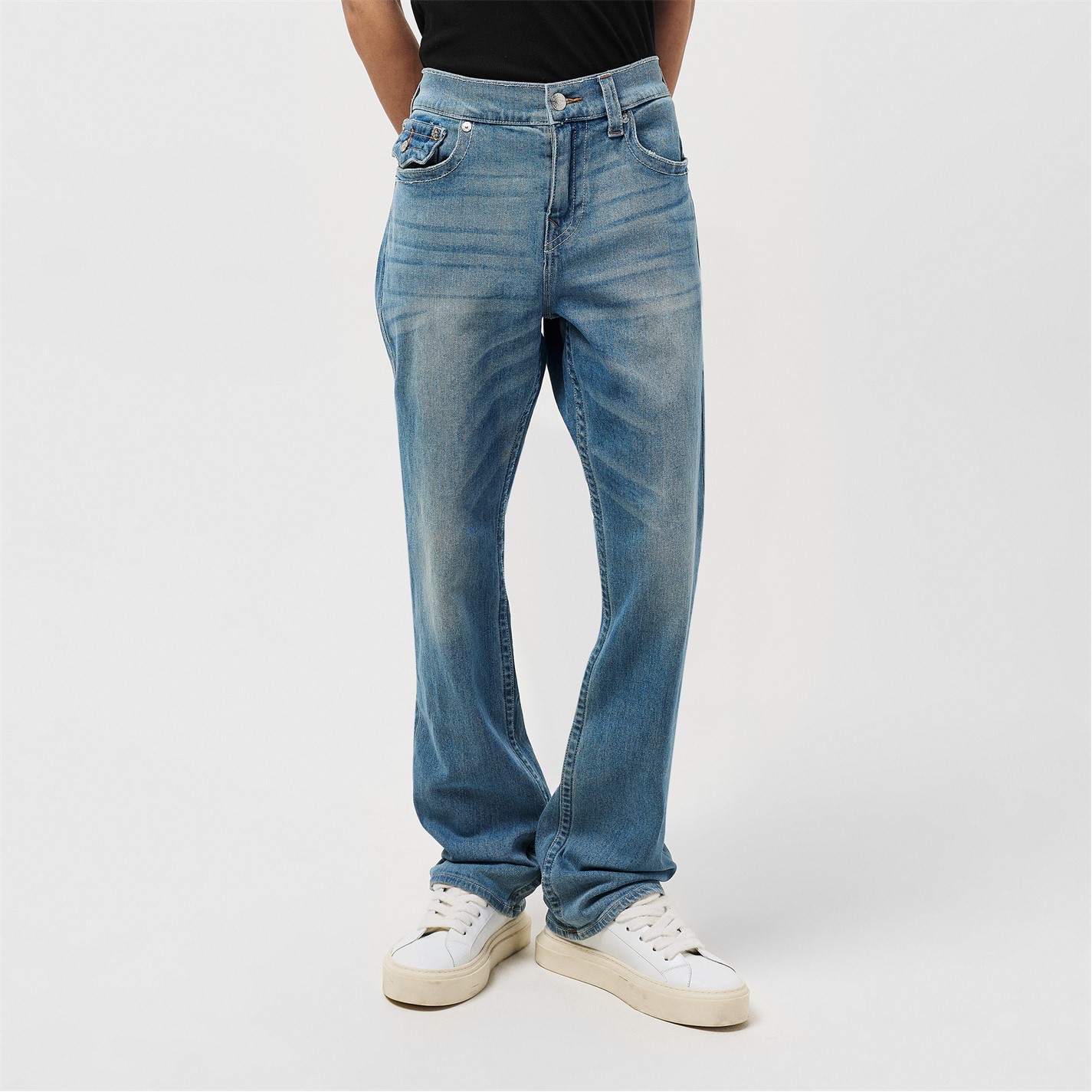 True Religion | Men's Ricky Straight Leg Jeans | Straight Jeans | FRASERS