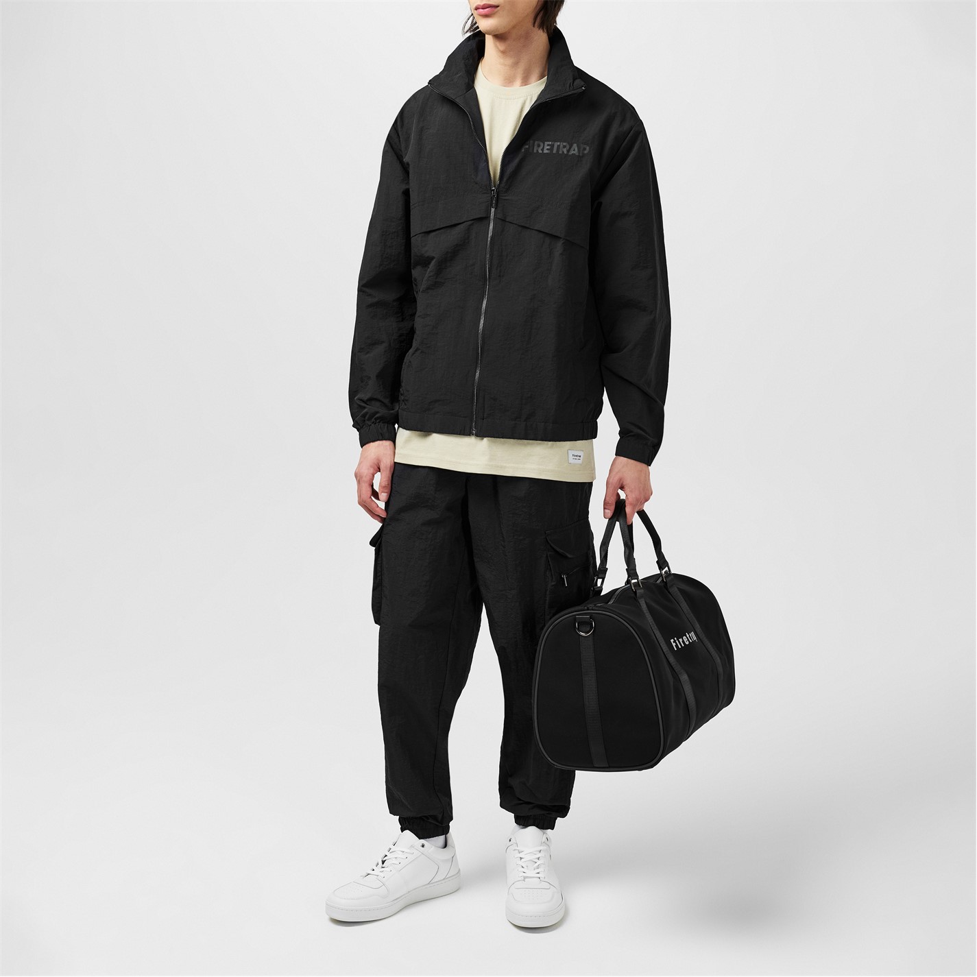 Firetrap | Mens Zip Tracksuit | Black | FRASERS
