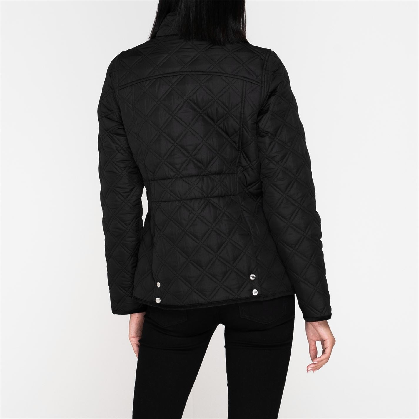Requisite | Essential Quilted Riding Jacket | Black | FRASERS