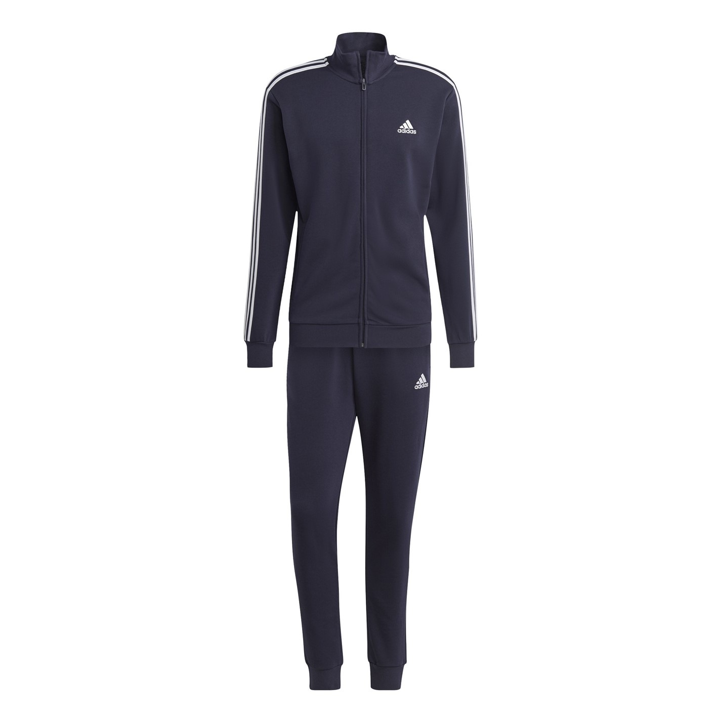 adidas | Basic 3-Stripes French Terry Tracksuit Mens | Performance ...