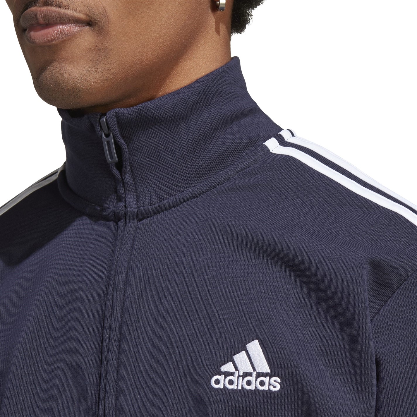 adidas | Basic 3-Stripes French Terry Tracksuit Mens | Performance ...