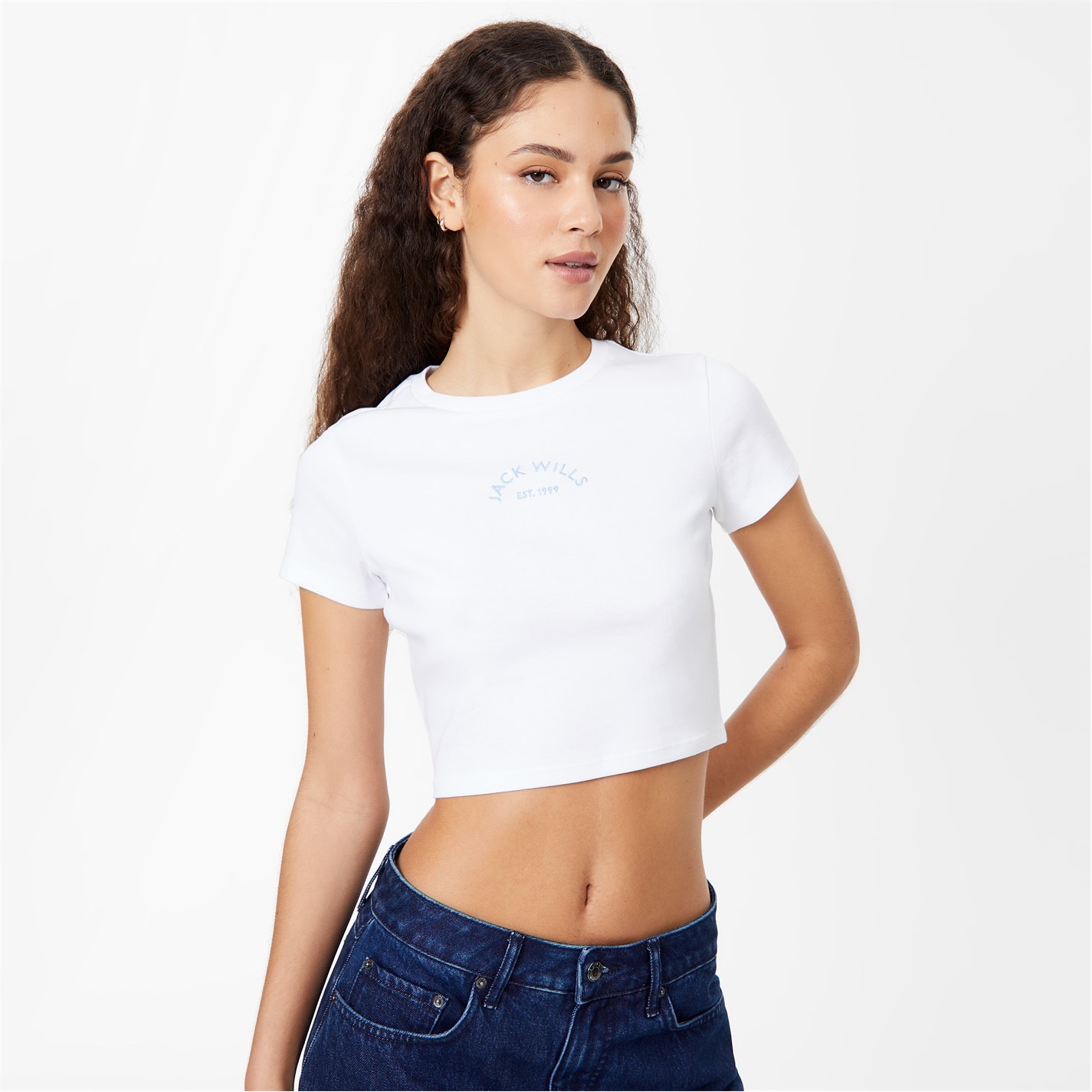 Jack Wills | Cropped Baby T-Shirt | Cropped T-Shirts | FRASERS