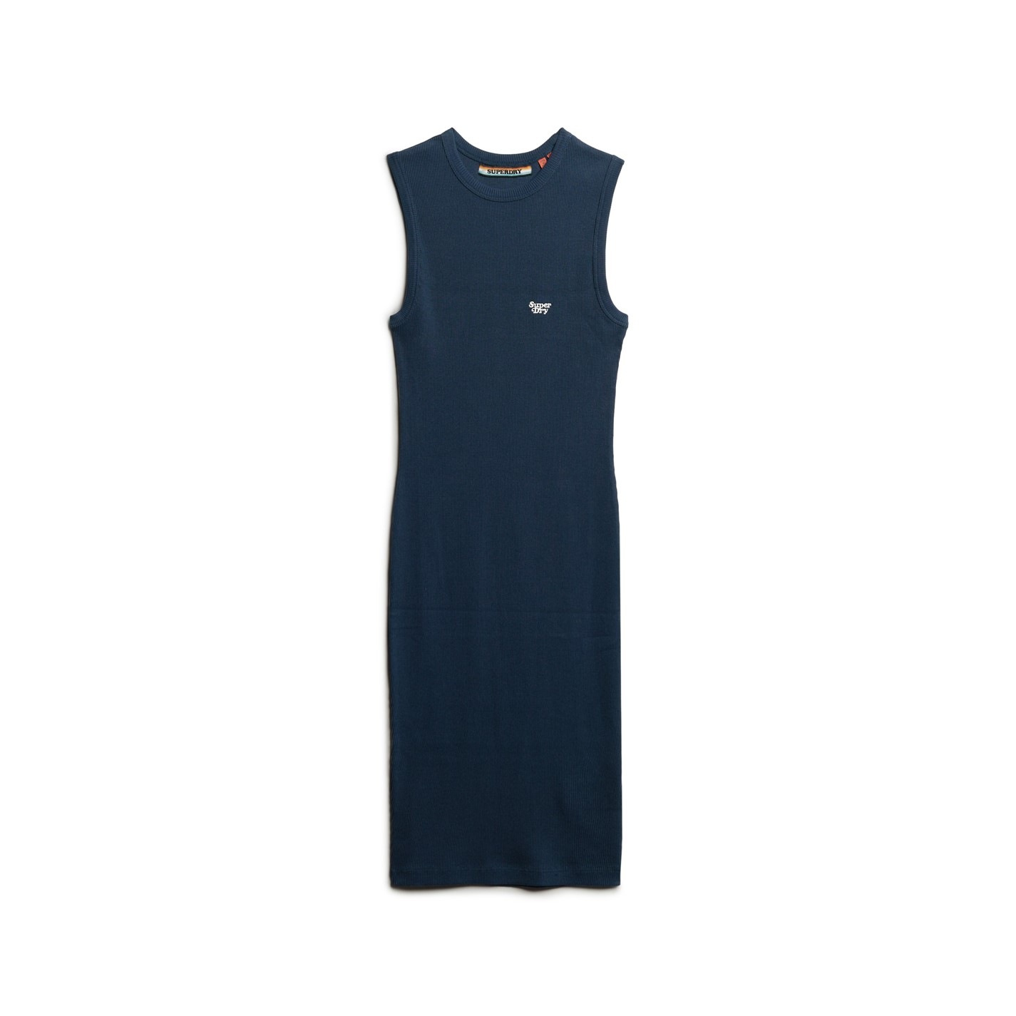 Superdry | Rib Bodycon Midi Dress | Richest Navy | FRASERS