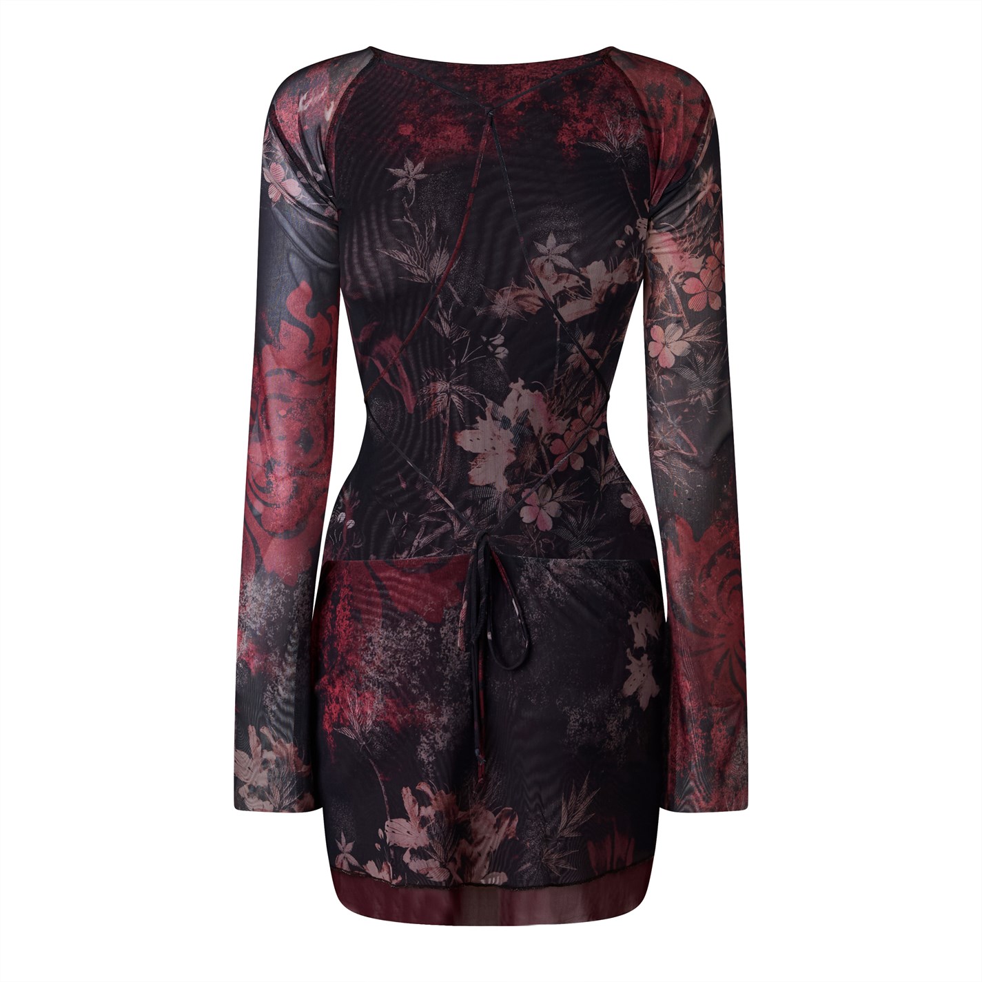 JADED LONDON | Maram Mesh Backless Mini Dress | Multi | FRASERS