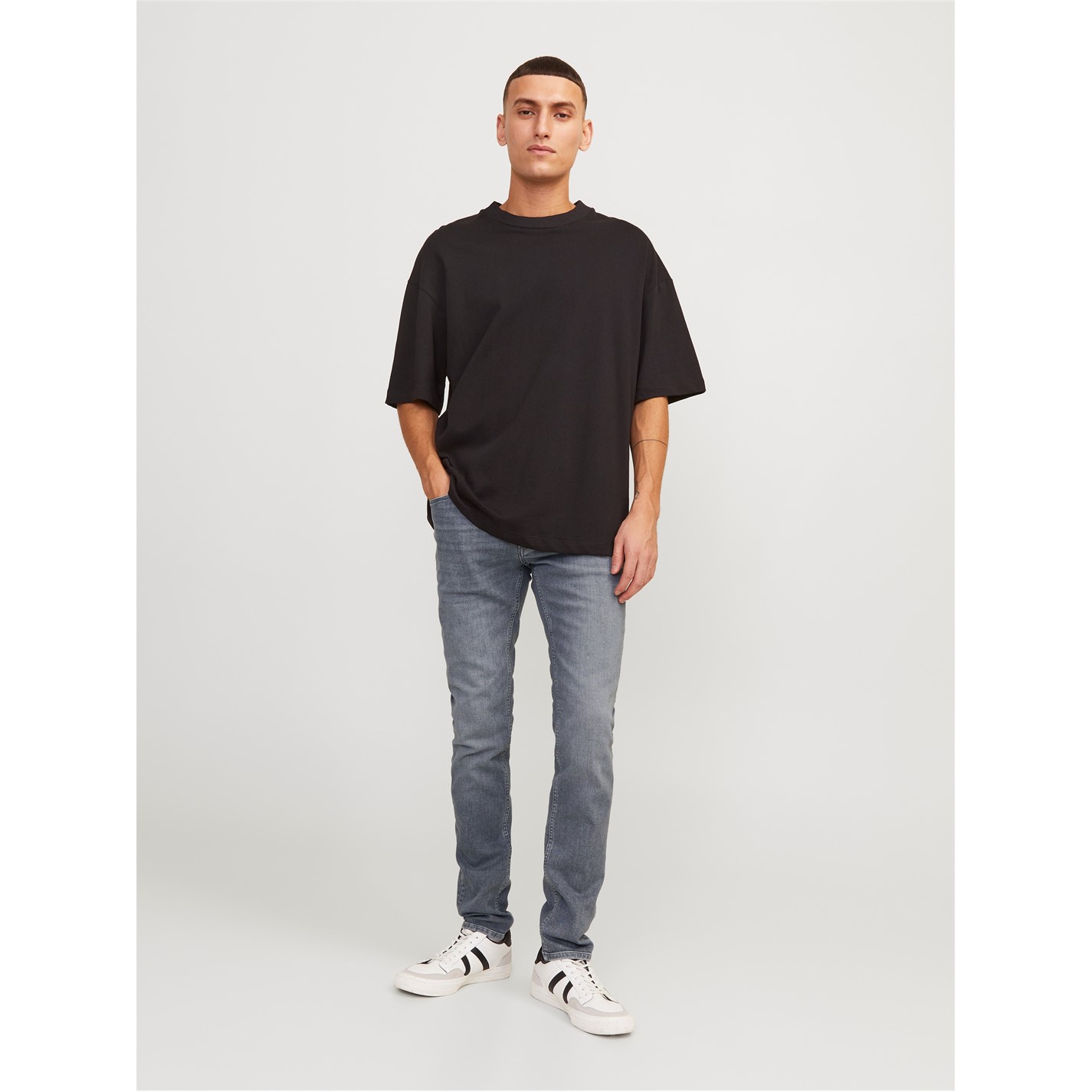 Jack and Jones | Liam Jean Mens | Grey Denim | FRASERS