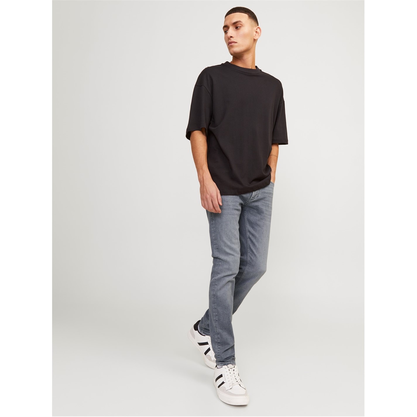 Jack and Jones | Liam Jean Mens | Grey Denim | FRASERS