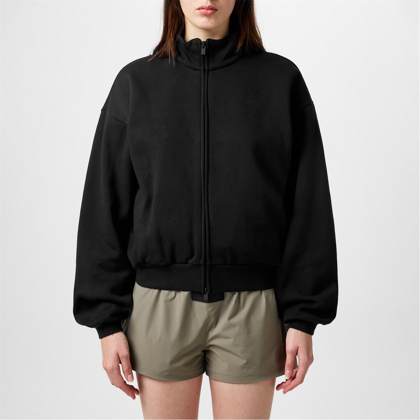 FEAR OF GOD ESSENTIALS | Zip Up Jacket | Black | FRASERS