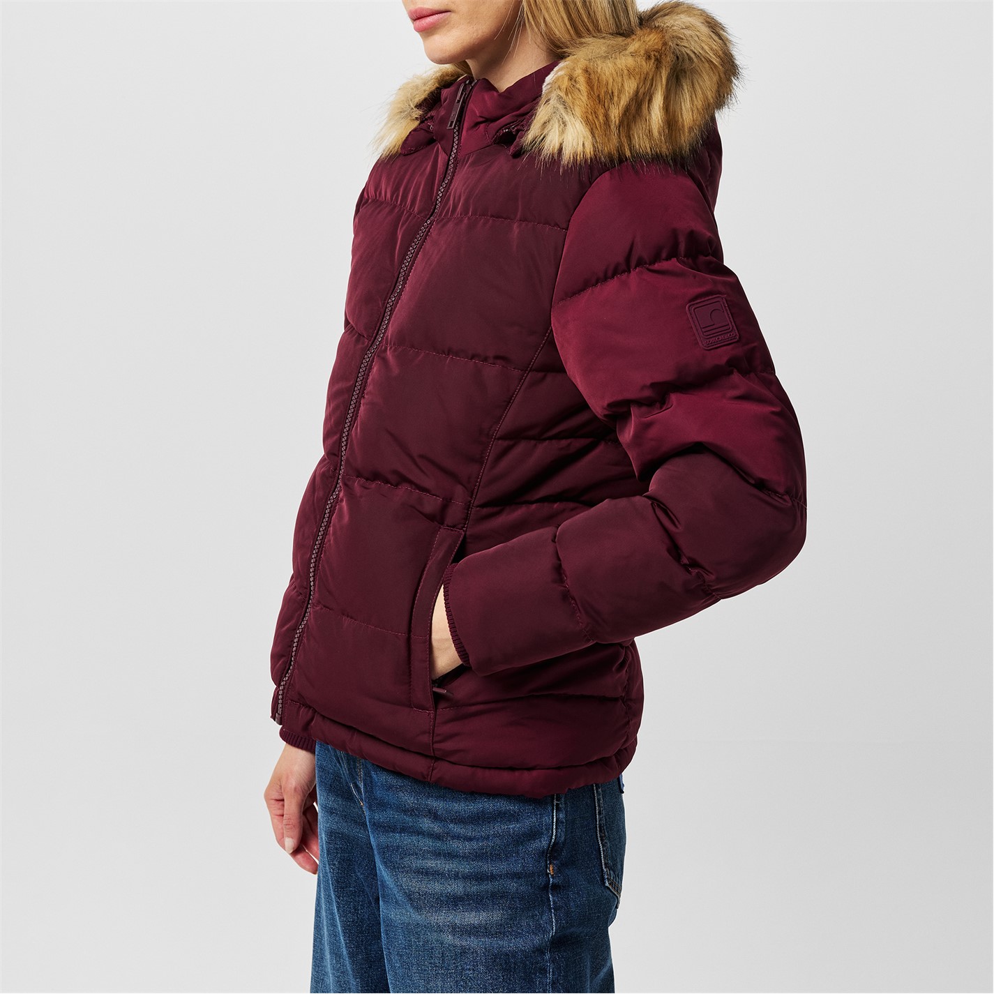 SoulCal | 2 Zip Bubble Jacket Womens | Short Puffer Jackets | FRASERS