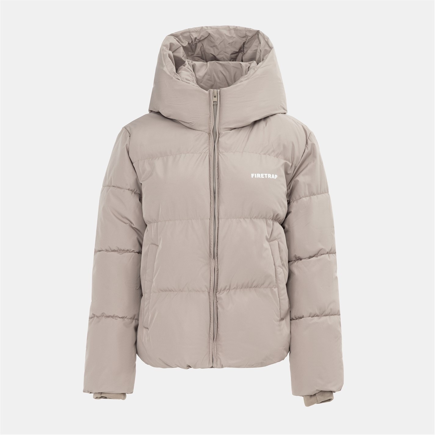Firetrap | Women Puffer Jkt | Light Brown | FRASERS