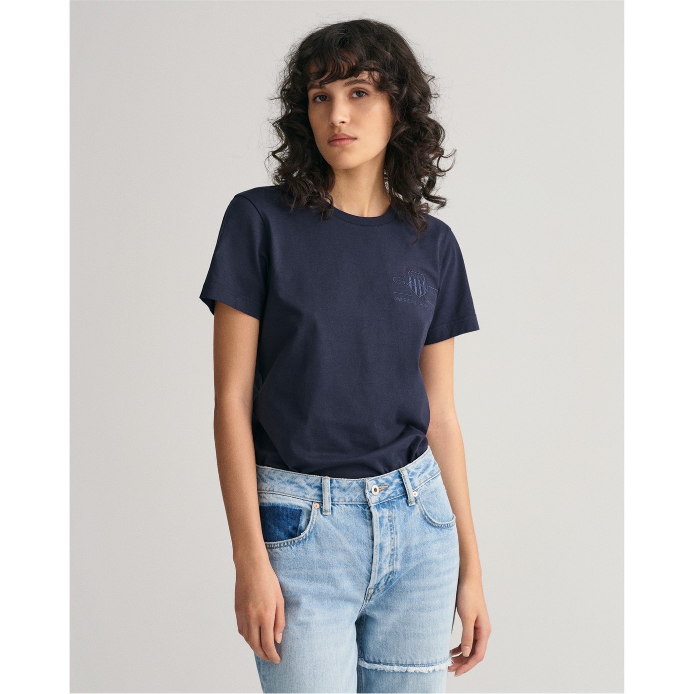 Gant | Tonal Archive Shield T-Shirt | Regular Fit T-Shirts | FRASERS