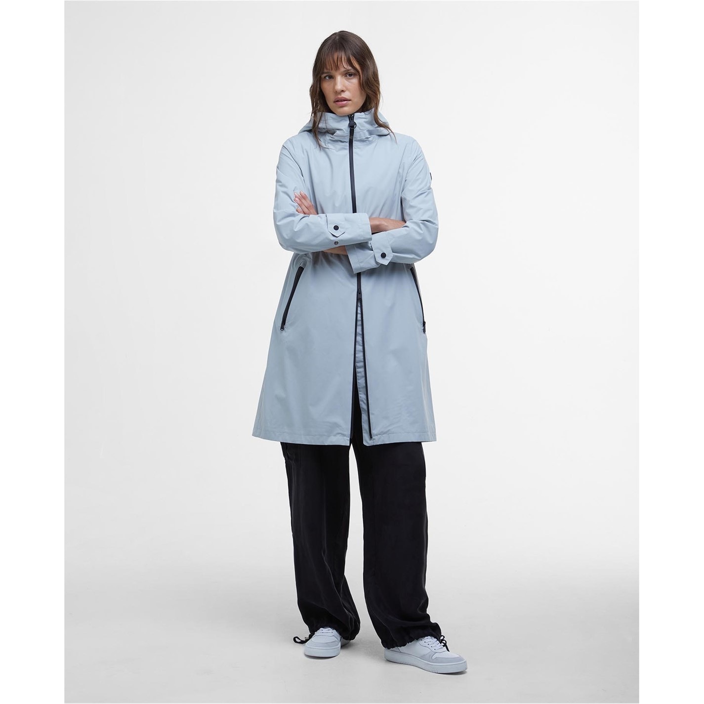 Barbour International | Longline Kyra Waterproof Jacket | Rain Jackets ...