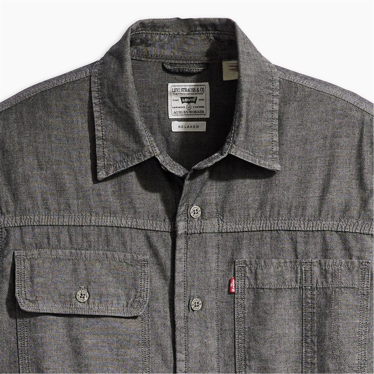 Levis | Levis Ls Auburn Worker Linde Chambra | Denim Shirt - Long ...