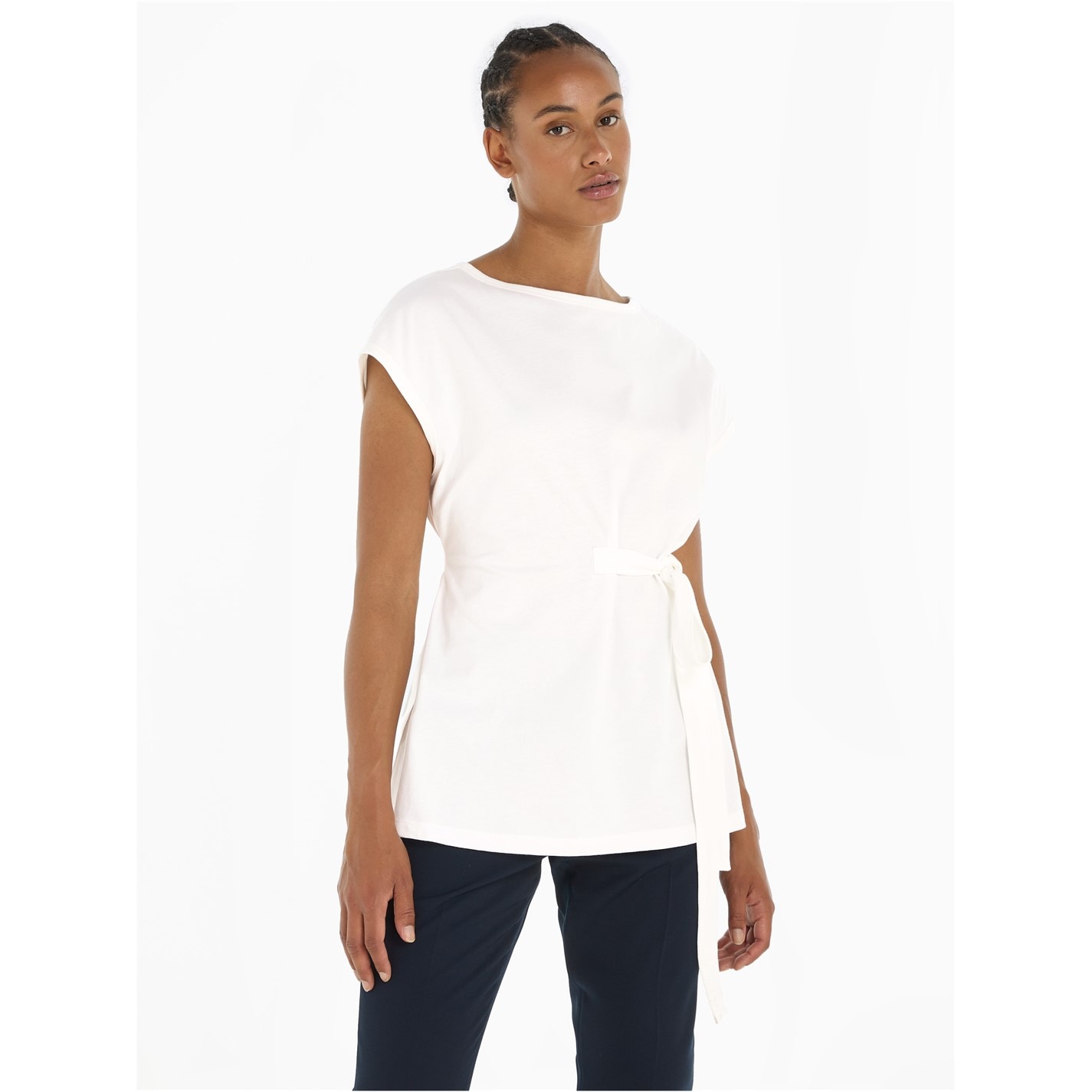 Tommy Hilfiger | Wrap Top | Ecru | FRASERS