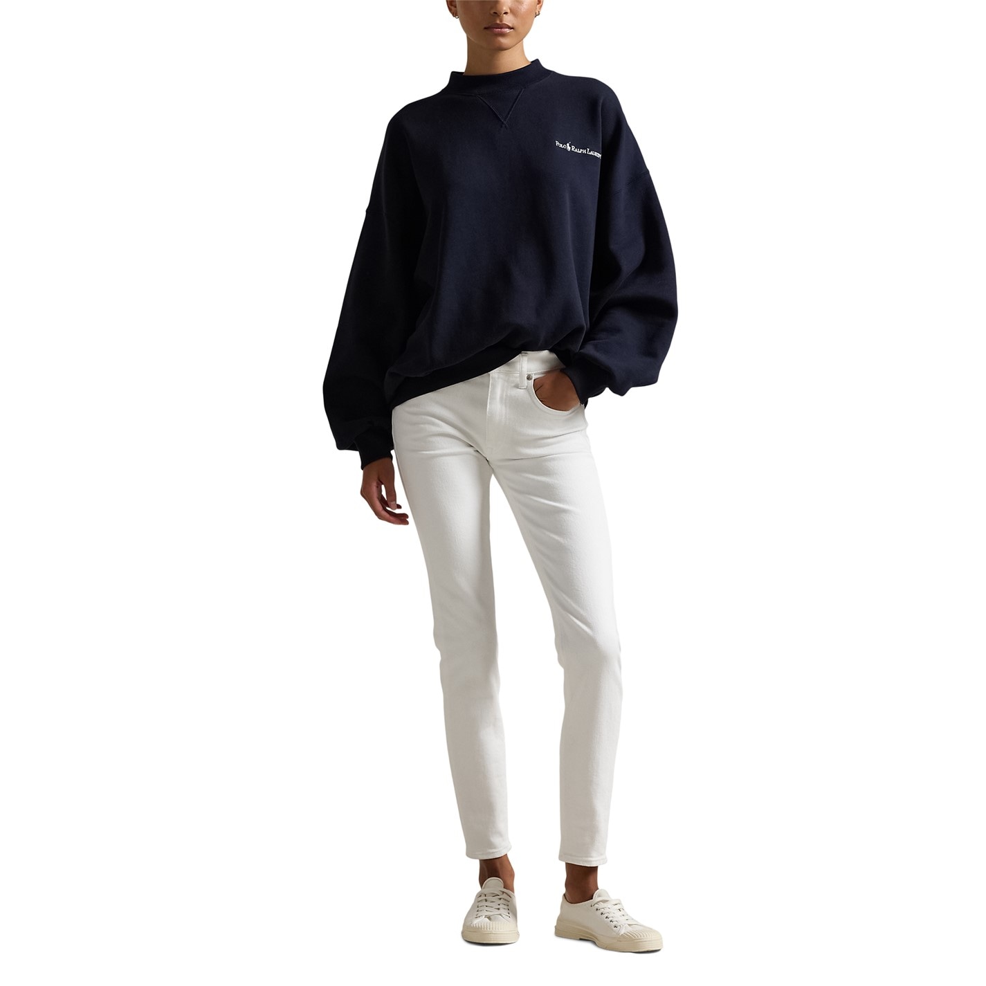 POLO RALPH LAUREN | Script Logo Crew Sweater | Crew Sweaters | FRASERS