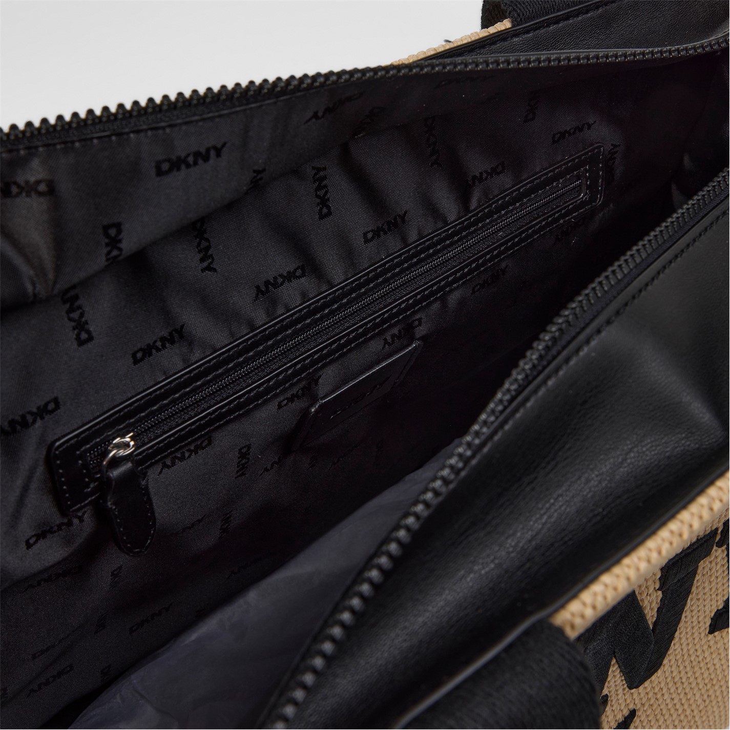 DKNY | Logo Tote Bag | Straw Bags | FRASERS