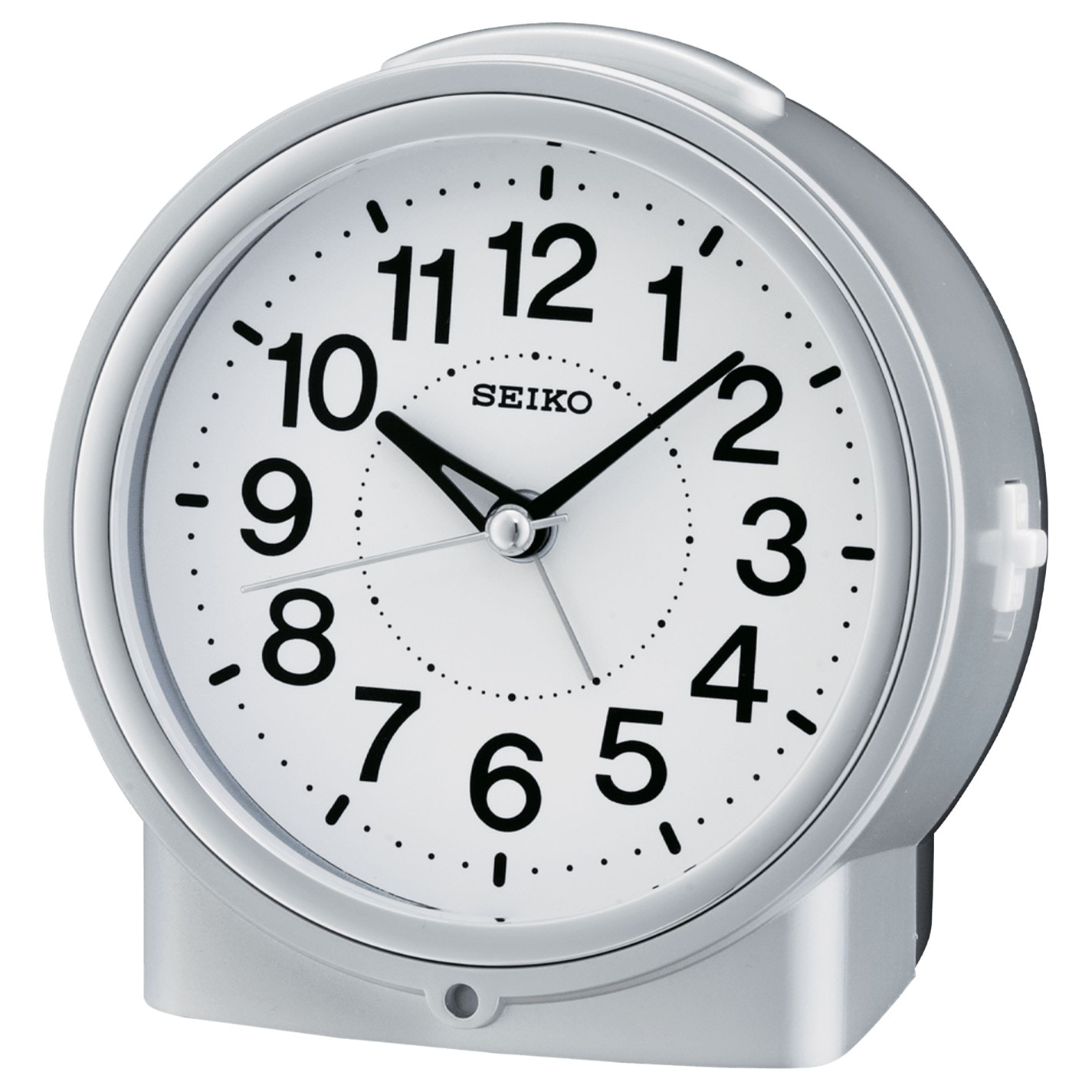 Seiko Clocks | Seiko Alarm Clock | Silver | FRASERS