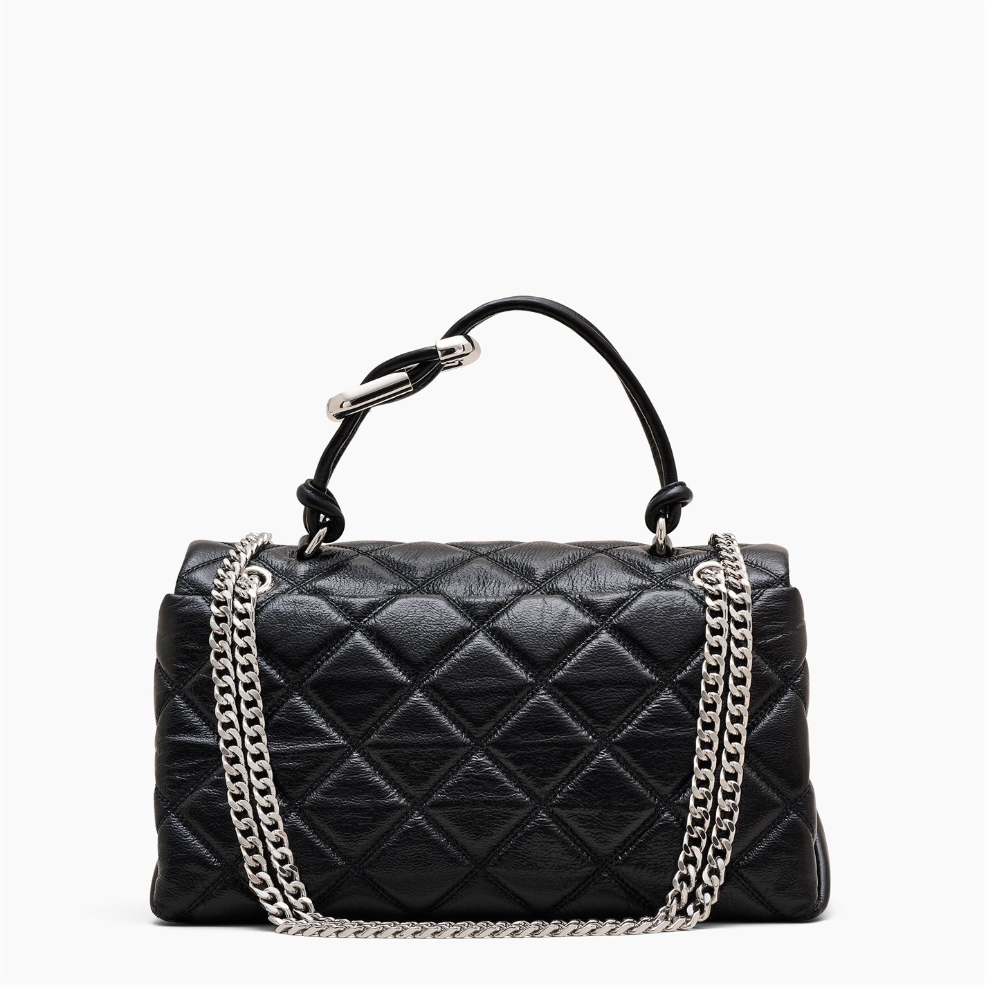 Marc Jacobs | Quilted Dual Convertible Shoulder Bag | Black | FRASERS