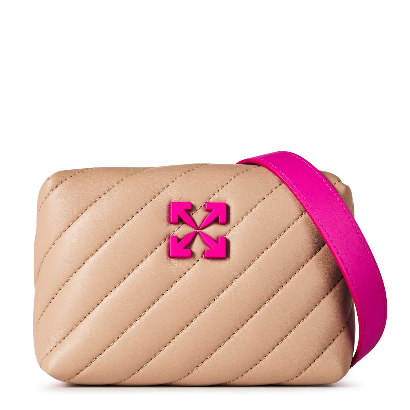 OFF WHITE | Jackhammer Camera Bag | Brown | FRASERS