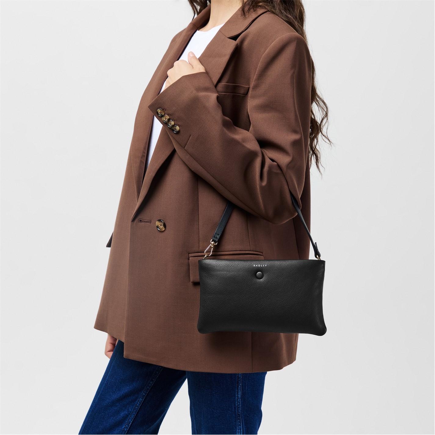 RADLEY | Mallow Street Wrist Bag | Black | FRASERS
