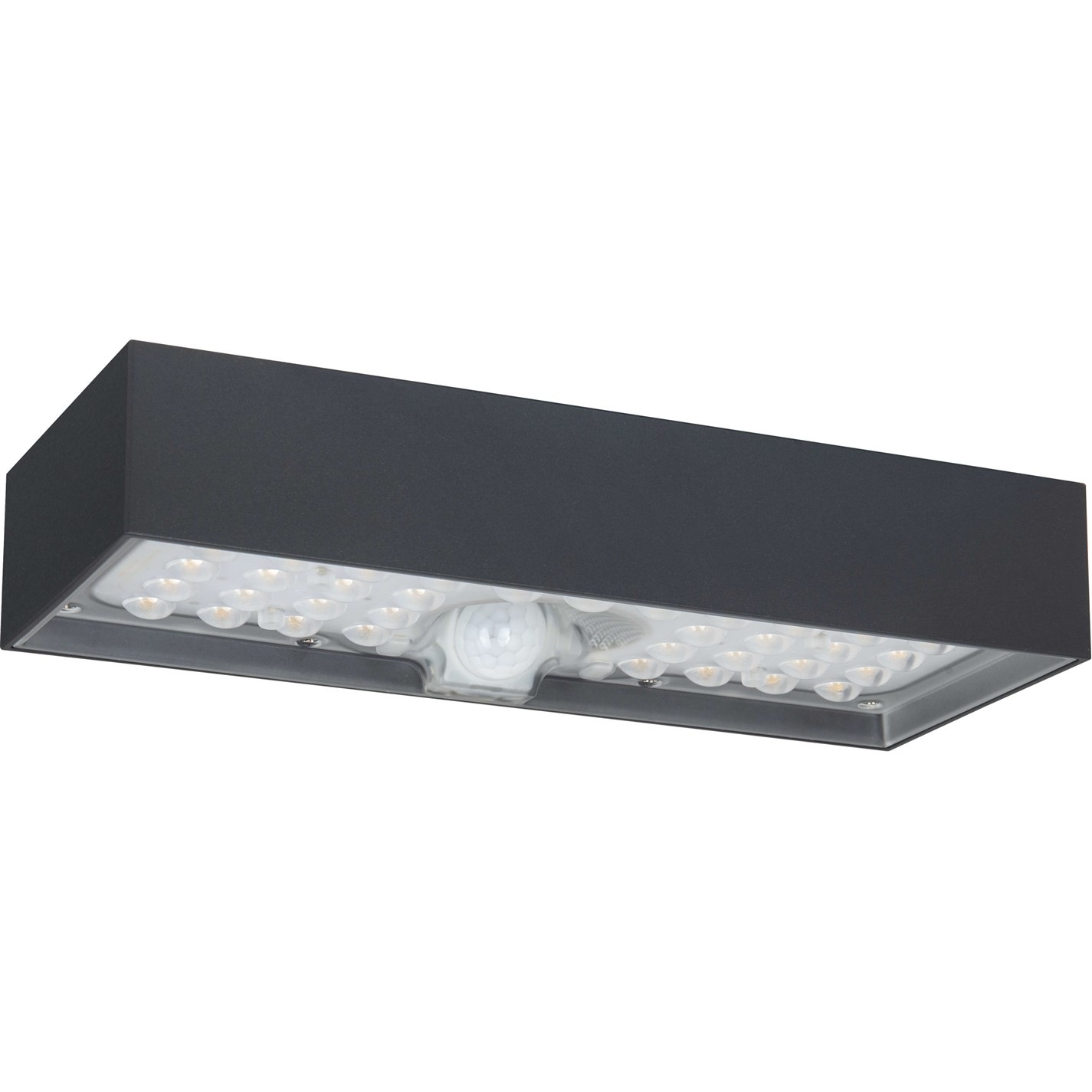 Luceco | Luceco Solar Brick Light with PIR Motion Sensor | Grey | FRASERS