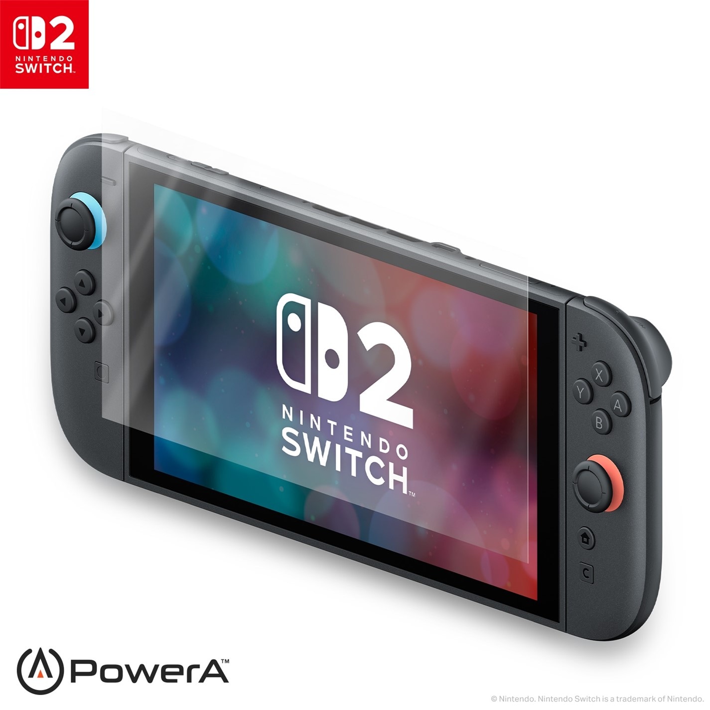 PowerA | 2 pack Screen Protector Licensed for Nintendo Switch 2.0 ...