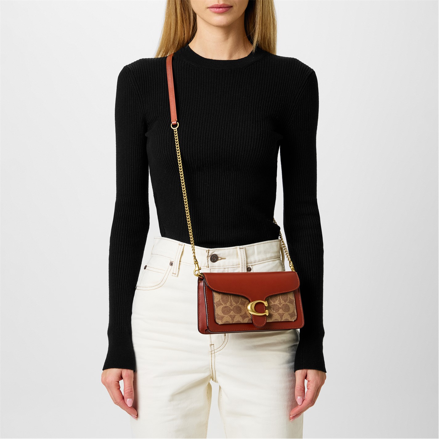 Coach | Tabby Chain Clutch Bag | Clutch Bags | FRASERS