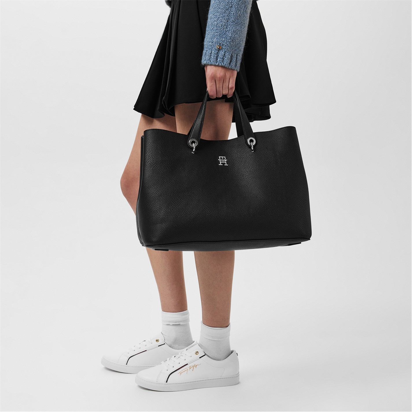 Tommy Hilfiger | TH Emblem Satchel Bag | Satchel Bags | FRASERS