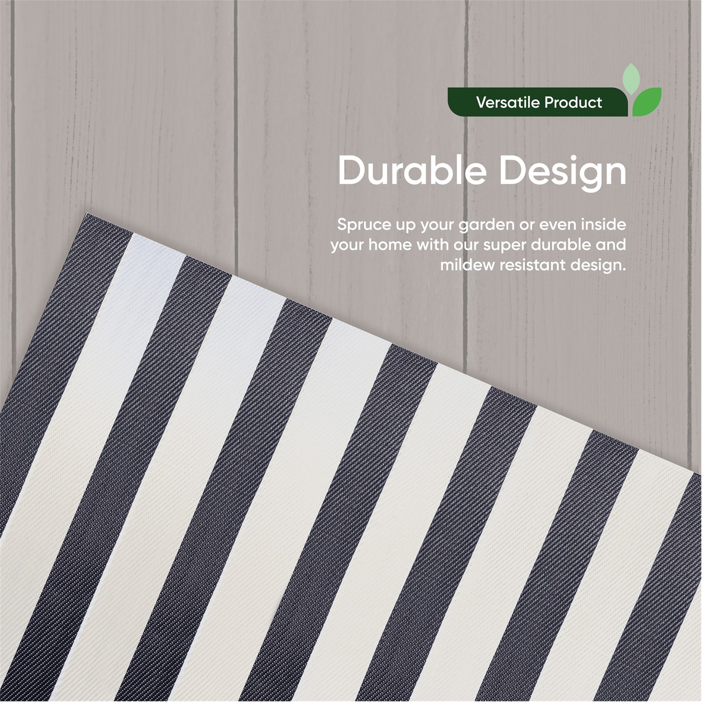 Streetwize | Outdoor Rug 99 | Zebra | FRASERS