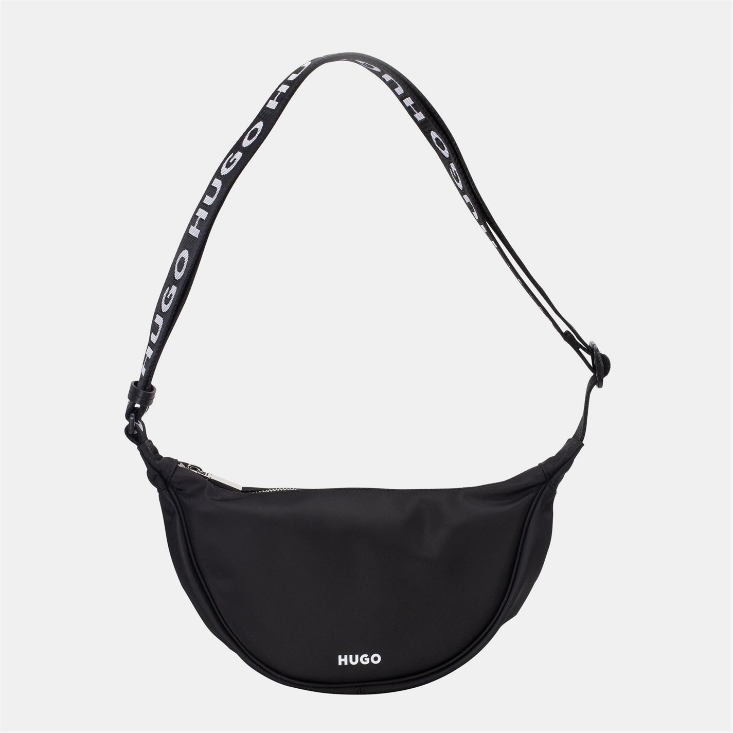 Hugo | Crossbody Nylon bag | Black | FRASERS