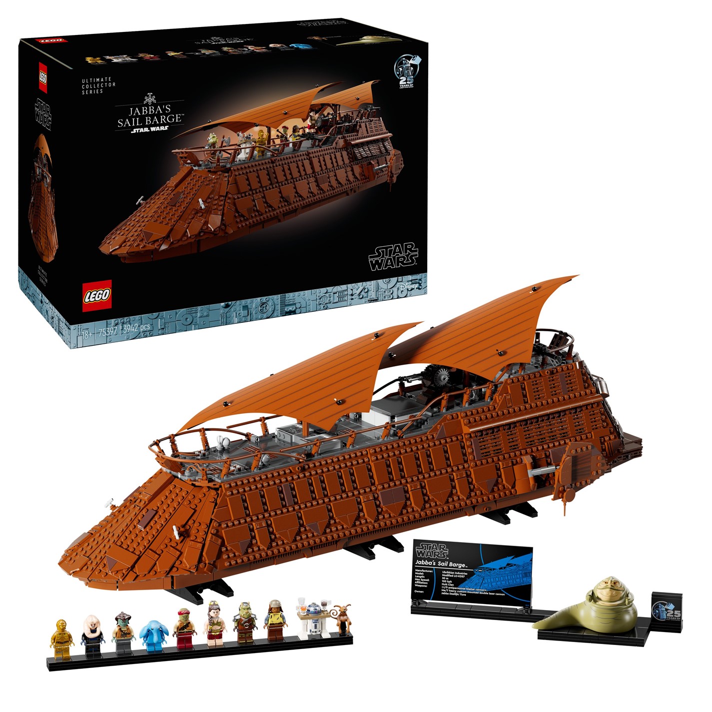 LEGO | LEGO 75397 - Star Wars Jabbas Segelbarke | Multi | FRASERS