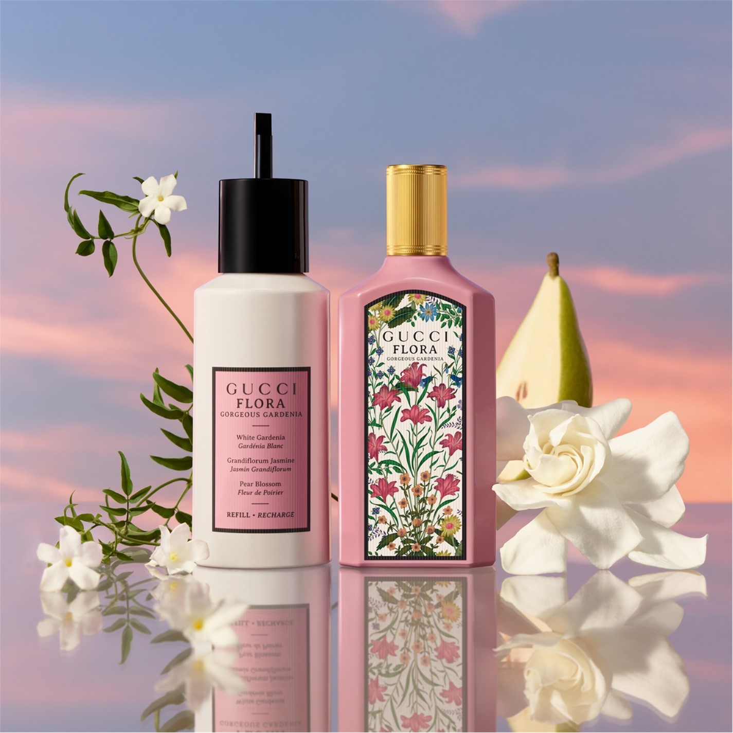 Gucci | Flora Gorgeous Gardenia Eau de Parfum for Women Refill | Clear ...