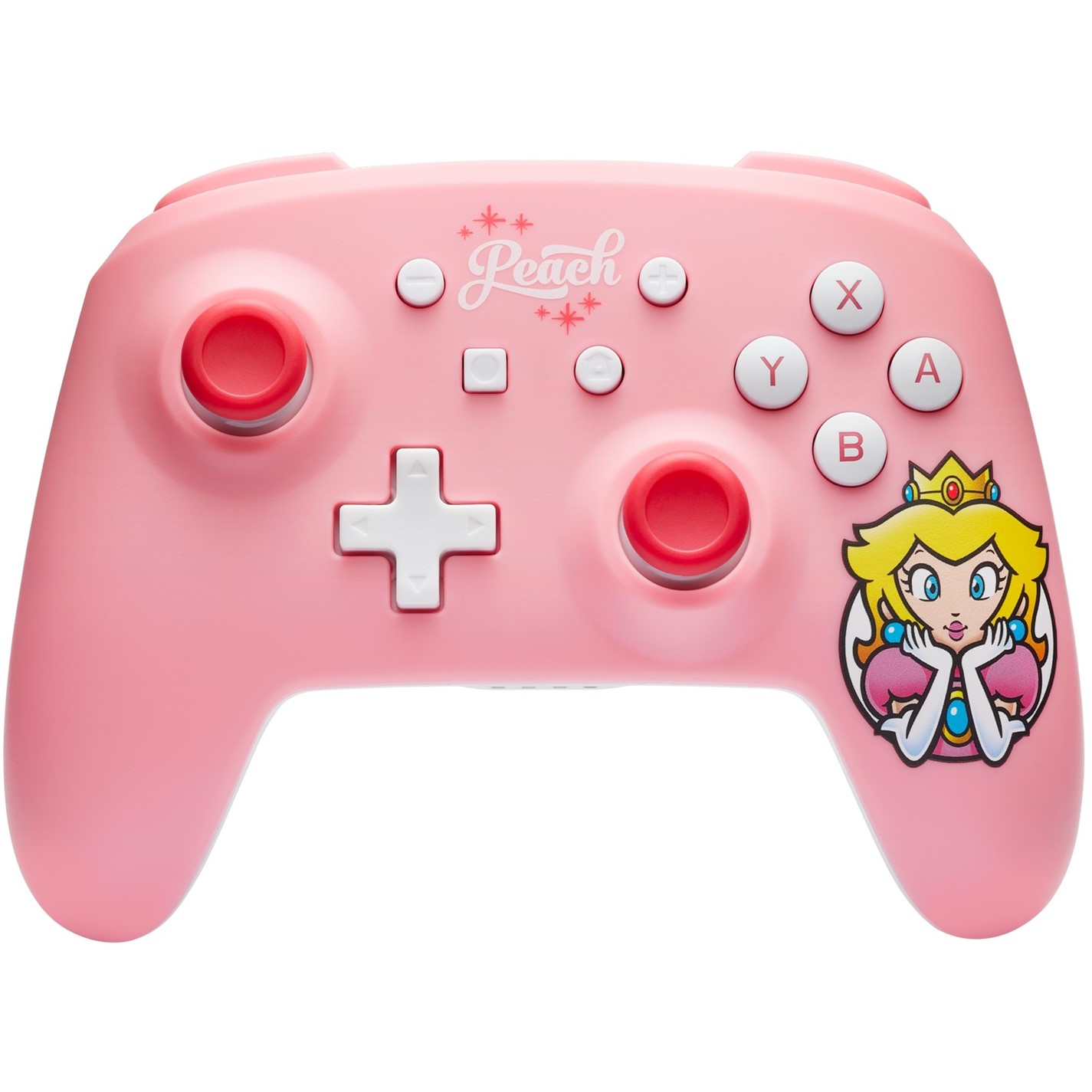 PowerA | Wireless Controller for Nintendo Switch - Princess Peach Pink ...