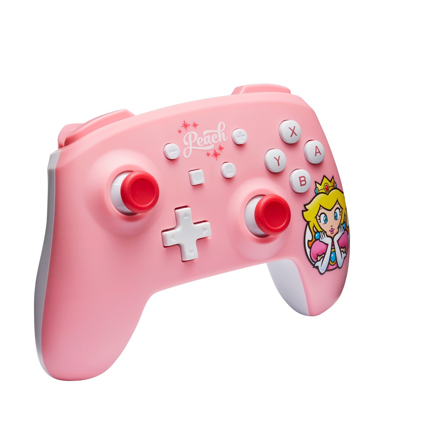 PowerA | Wireless Controller for Nintendo Switch - Princess Peach Pink ...