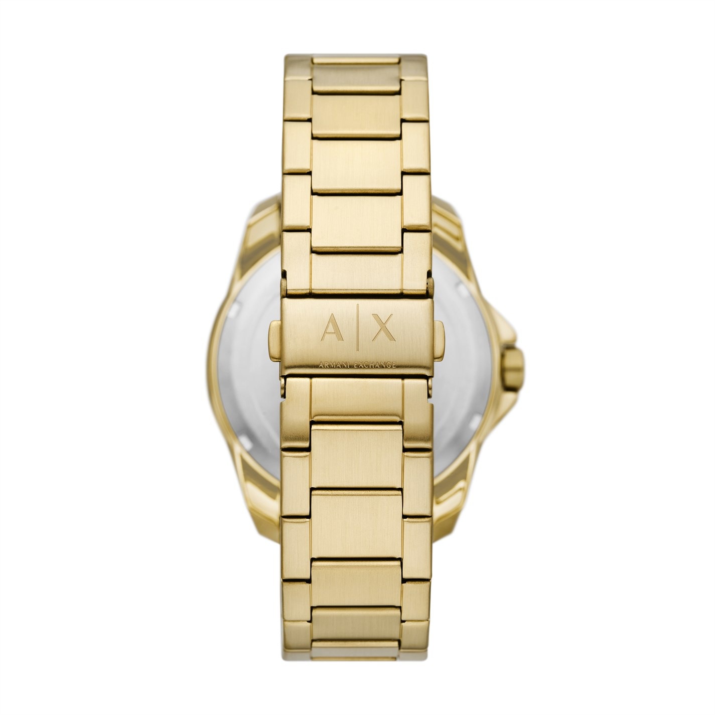 Armani Exchange | Armani Exchange Men's Three-Hand Date, Gold-Tone ...