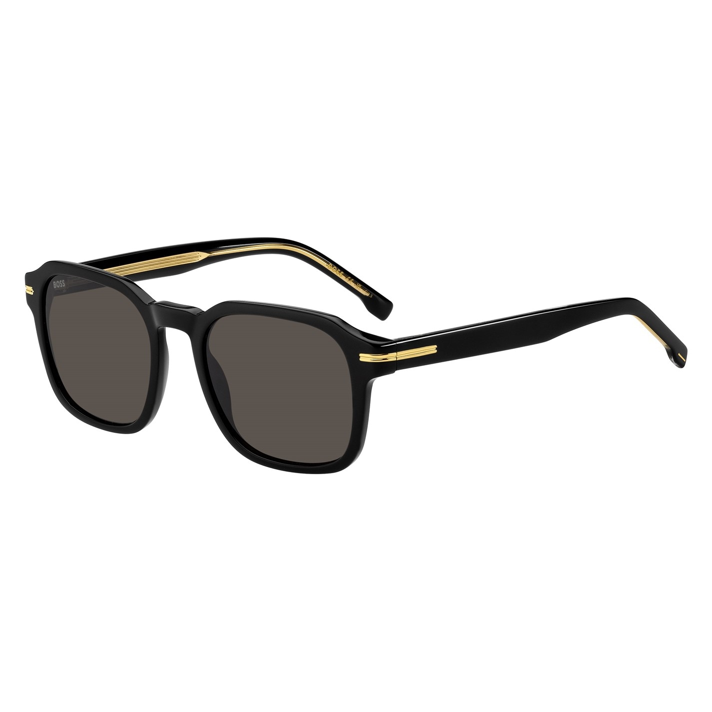 Boss | Square Sunglasses | Black | FRASERS