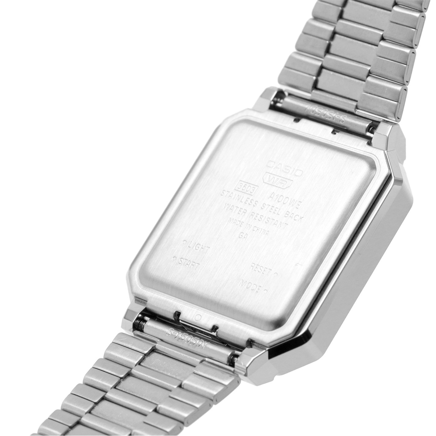 Casio | Casio Vintage A100 Series | Silver | FRASERS