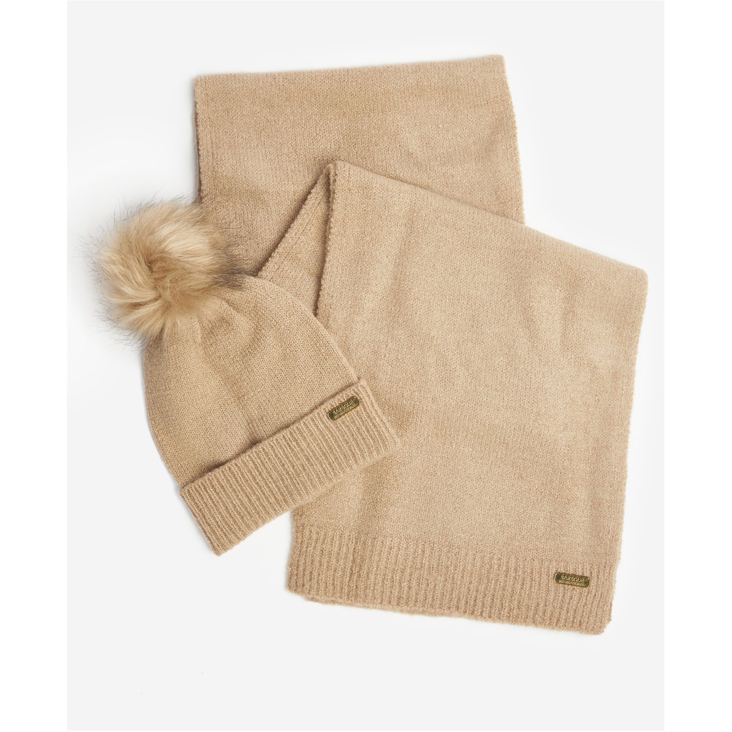 Barbour International | Sparkle Beanie & Scarf Gift Set | Winter Sets ...