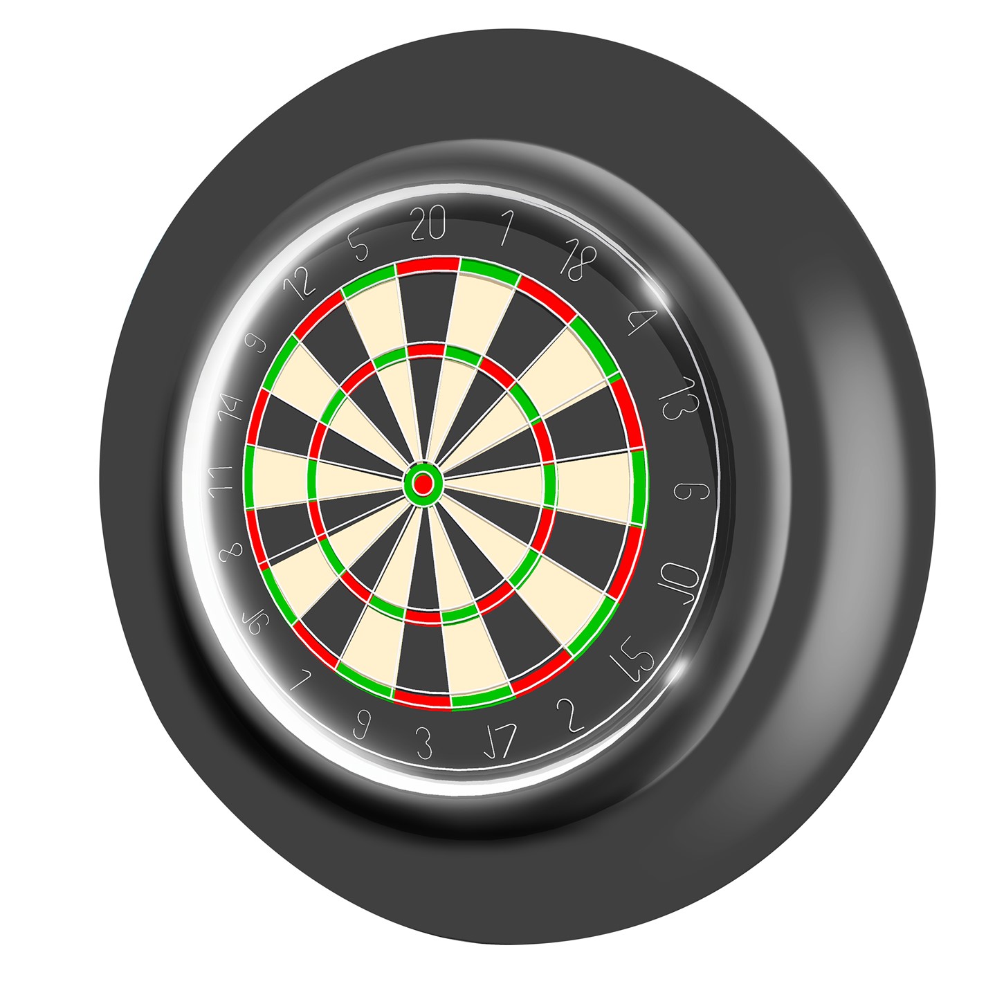 Master Darts | Dartboard LED Surround | Multi | FRASERS