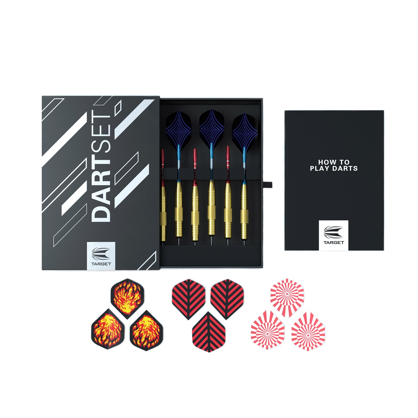 Target Darts | Brass Dart Gift Set | Multi | FRASERS