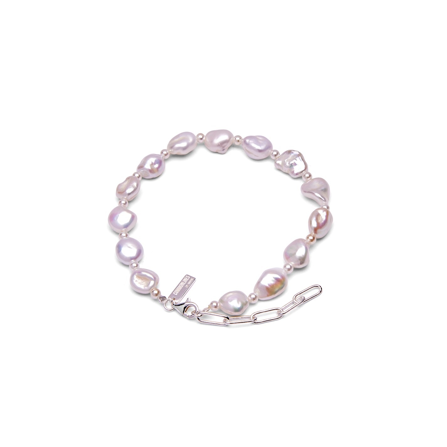 COMMON LINES | Baroque Pearl Bracelet | Silver | FRASERS