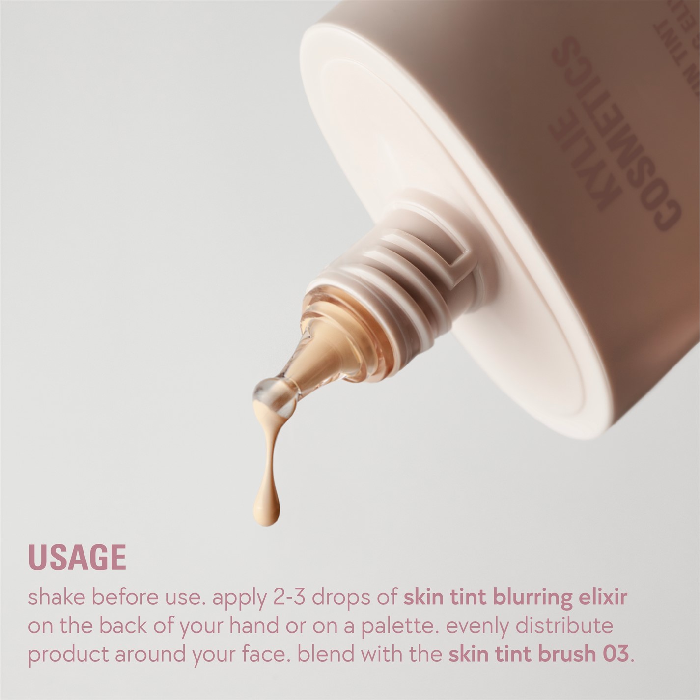 Kylie Cosmetics | Kylie Cosmetics Skin Tint Blurring Elixir Foundation | Liquid Foundation | FRASERS