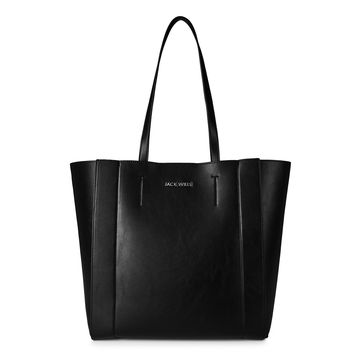 Jack Wills | Classic Shoulder Tote Bag | Black | FRASERS
