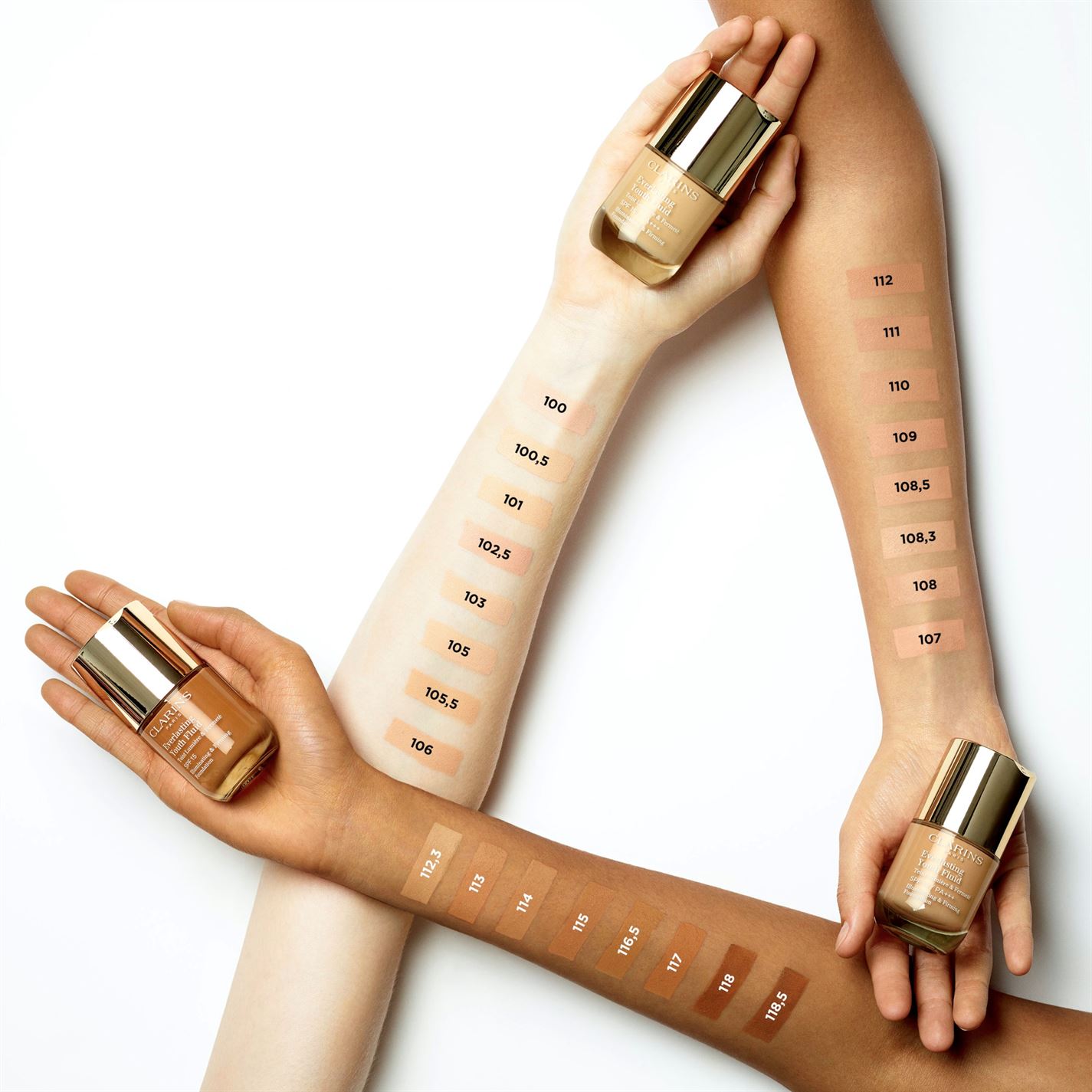 Clarins | Everlasting Youth Fluid Foundation SPF 15 | Liquid Foundation ...