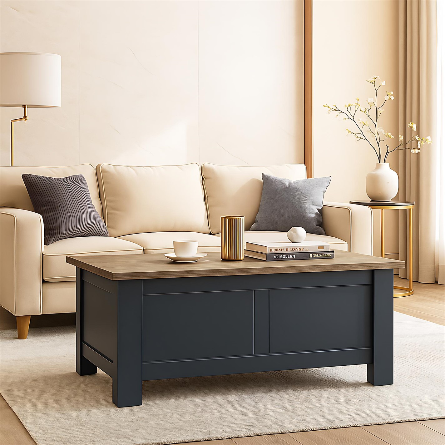 Jack Wills | Sherbourne Lift Top Coffee Table | Coffee Tables | FRASERS