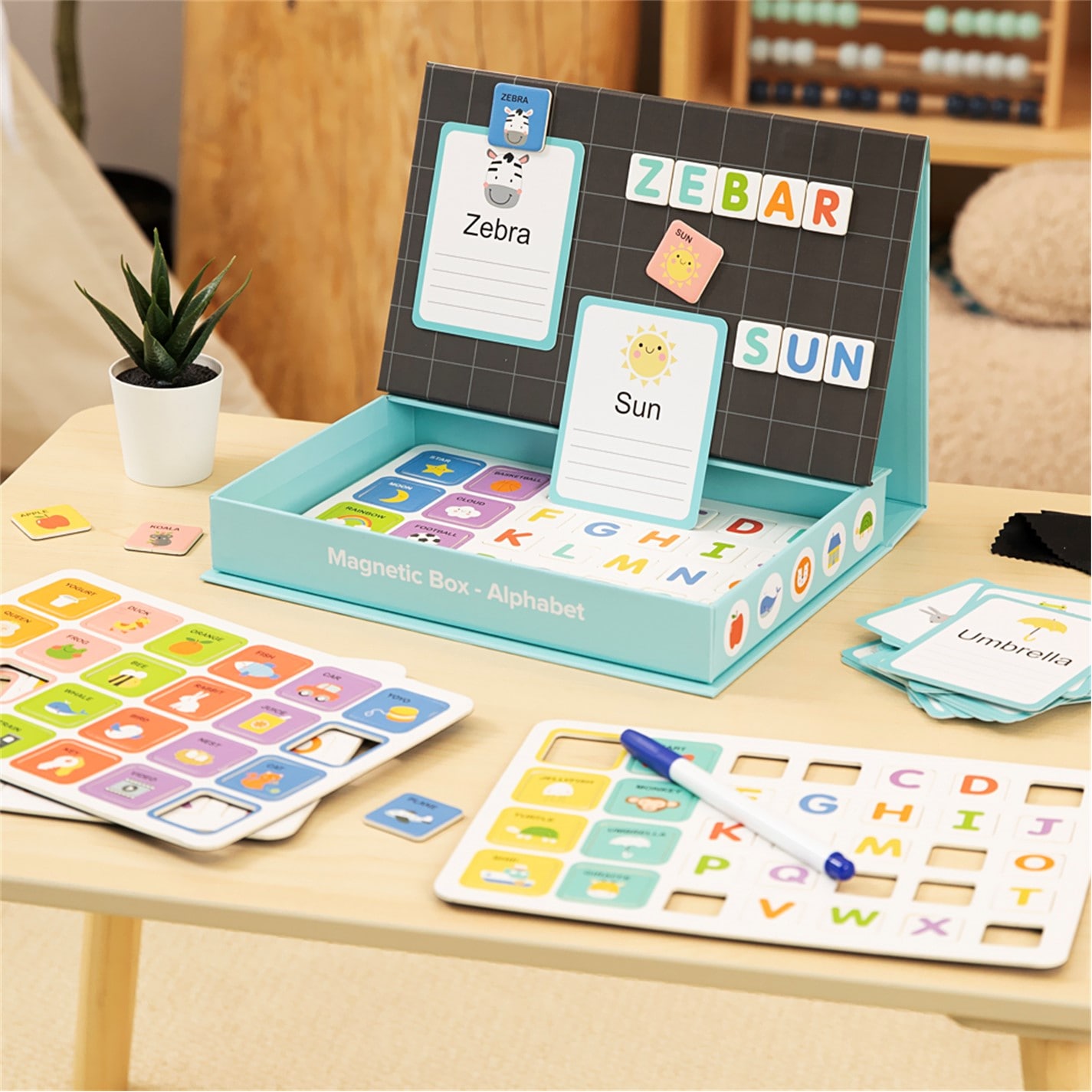 Tooky Toy | Magnetic Alphabet Box | Multi | FRASERS
