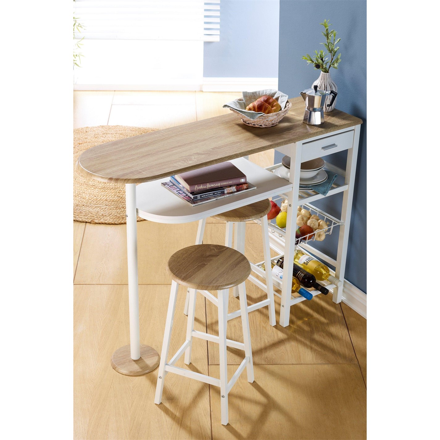 Homelife | Breakfast Bar Set | Dining Tables | FRASERS