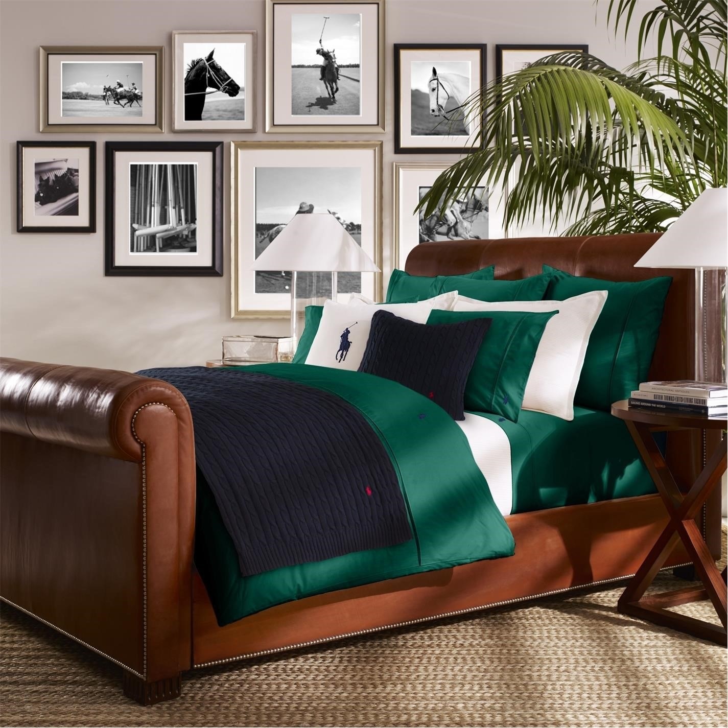 Ralph Lauren Home | Polo Player Fitted Sheet | Fitted Sheets | FRASERS