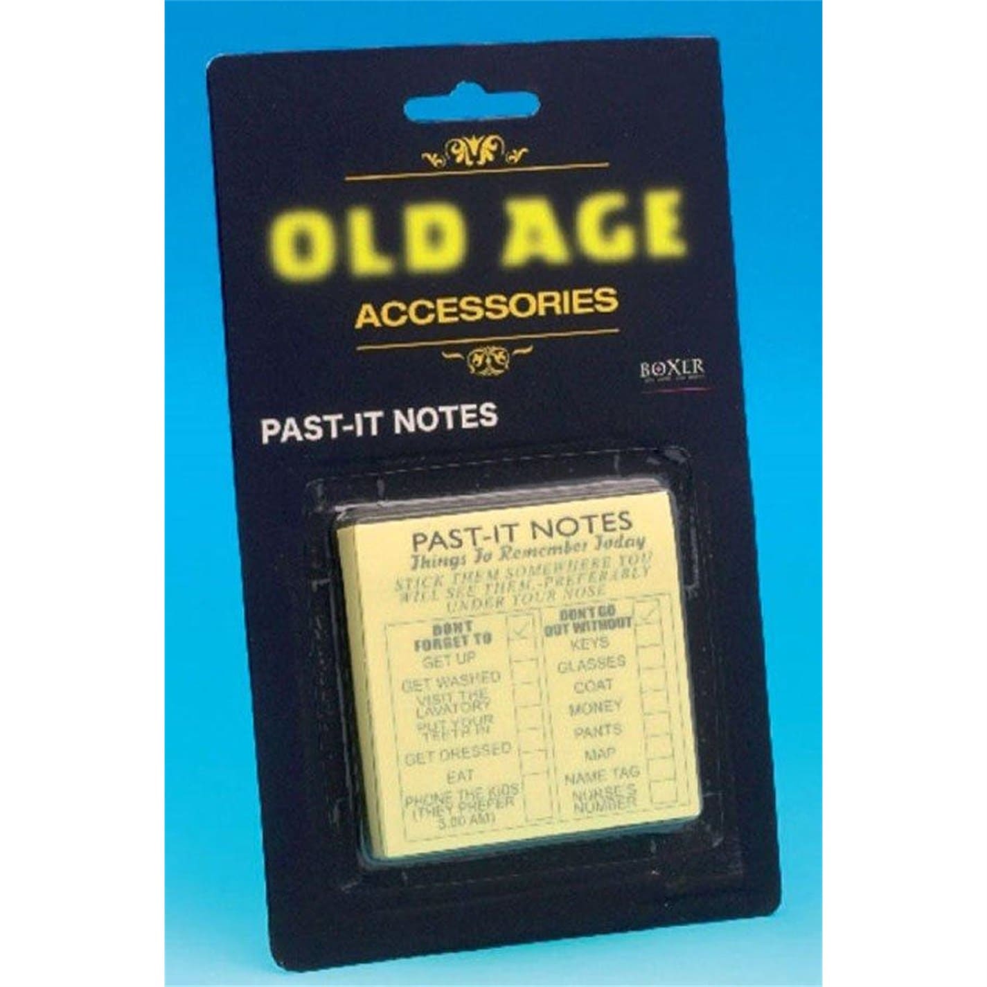 Other | Old age past it notes | Yellow | House of Fraser