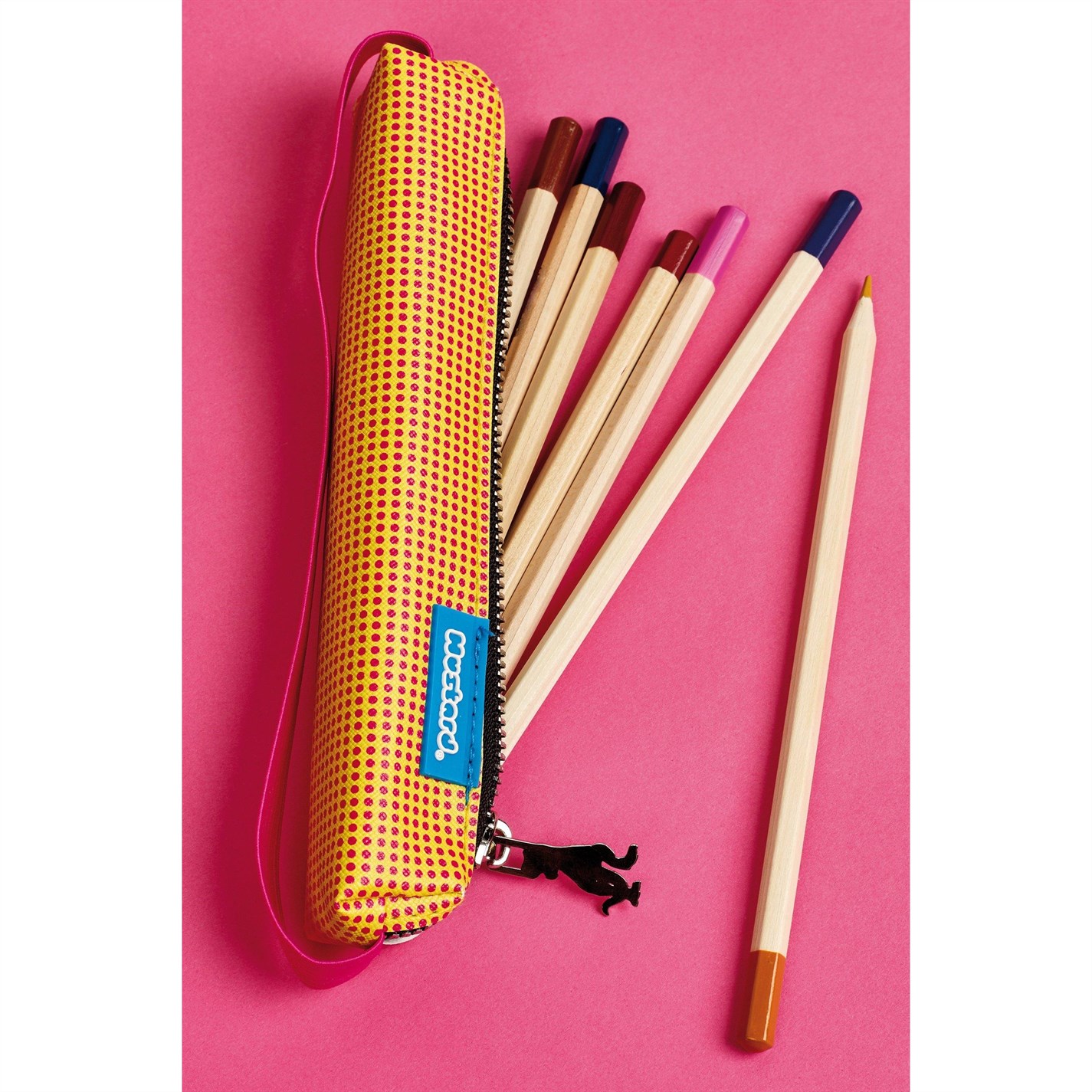 Studio | T-Rex Mini Pencil Case | Yellow | FRASERS