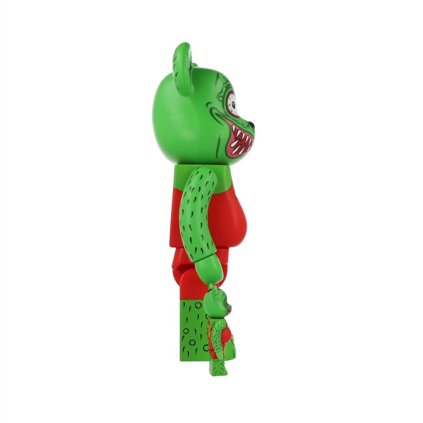 Bearbrick | Rat Fink Figures | Green | FRASERS